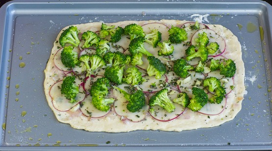 Potato and Rosemary Flatbread