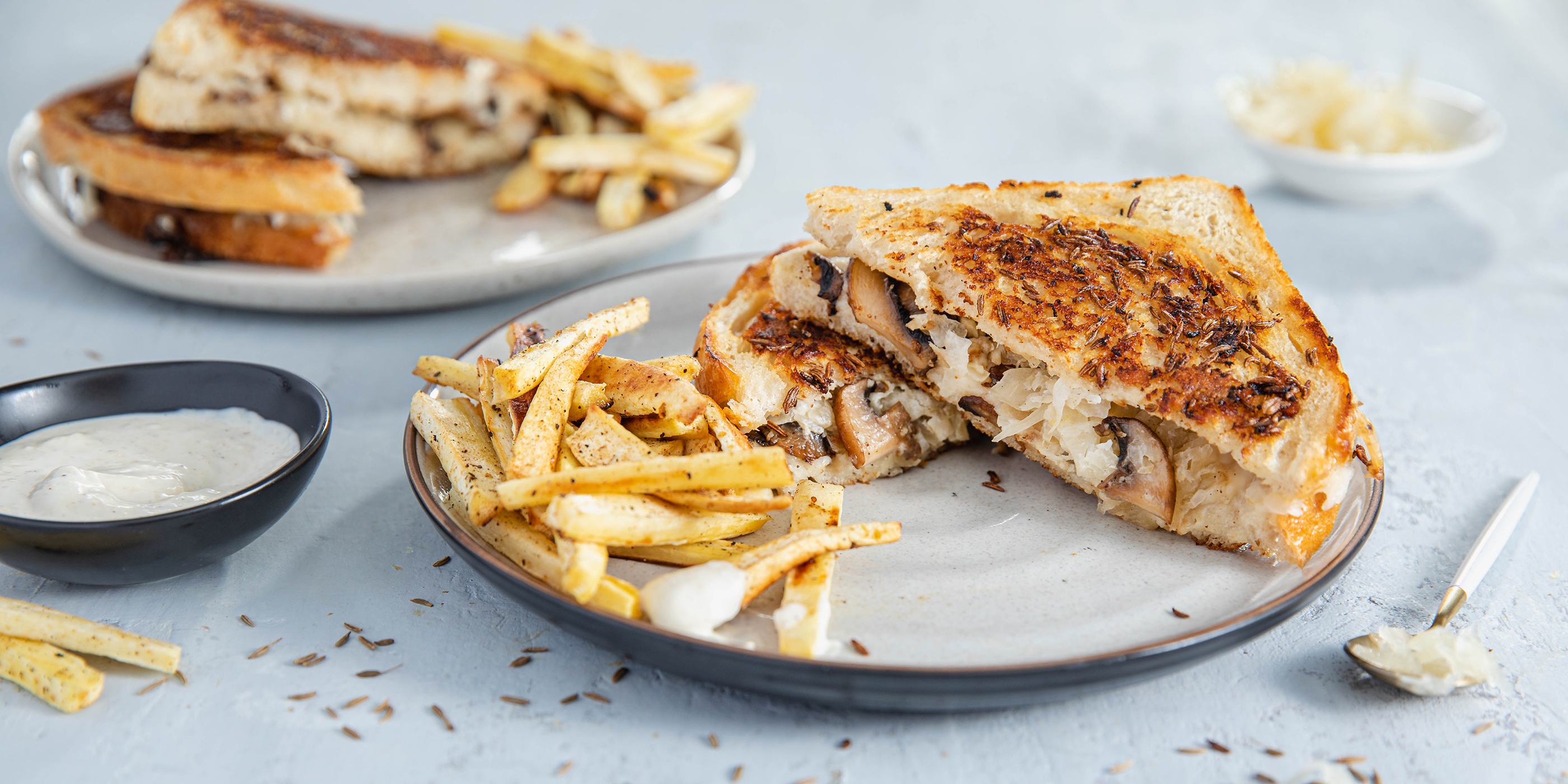 Mushroom Reuben | Plant-Based Recipes