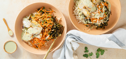 Plantain Rice Bowl | Plant-Based Recipes