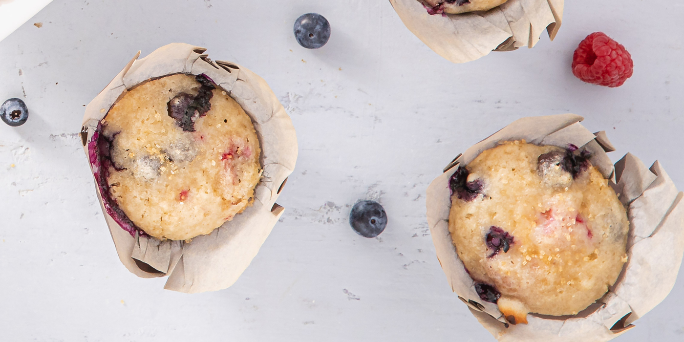 Summer Berry Muffins | Plant-Based Recipes