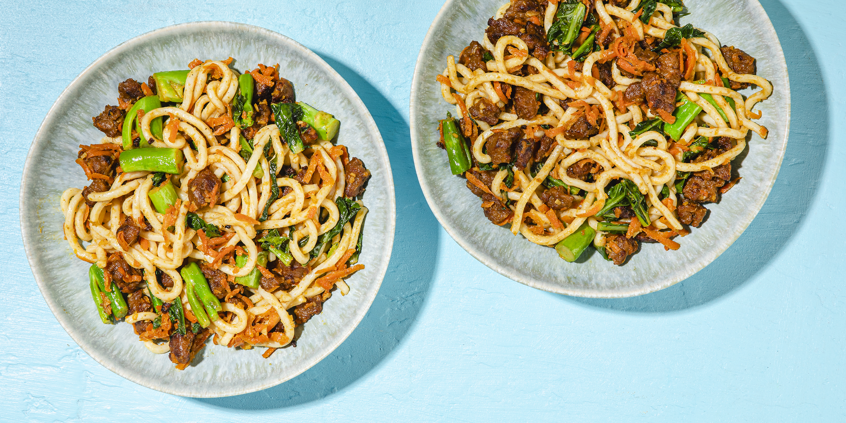 Seitan Yaki Udon | Plant-Based Recipes