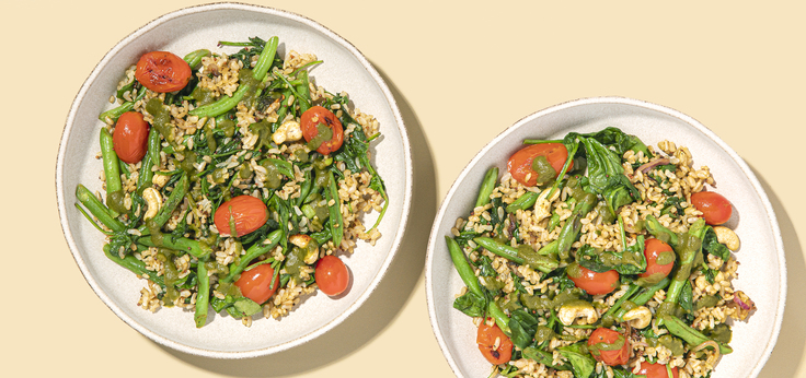Super Greens Fried Rice | Plant-Based Recipes