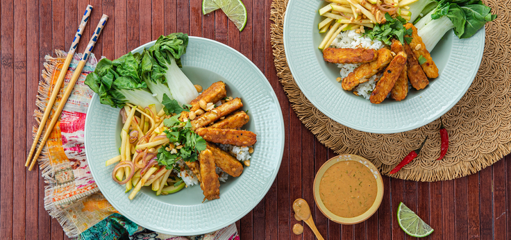 Crispy Indonesian Tempeh | Plant-Based Recipes