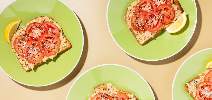 Loaded Avocado Toasts | Plant-Based Recipes