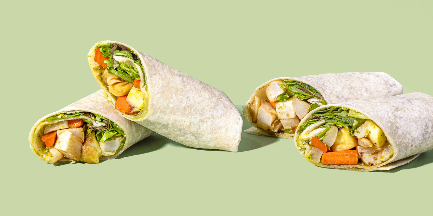 Balsamic Root Vegetable Wraps | Plant-Based Recipes