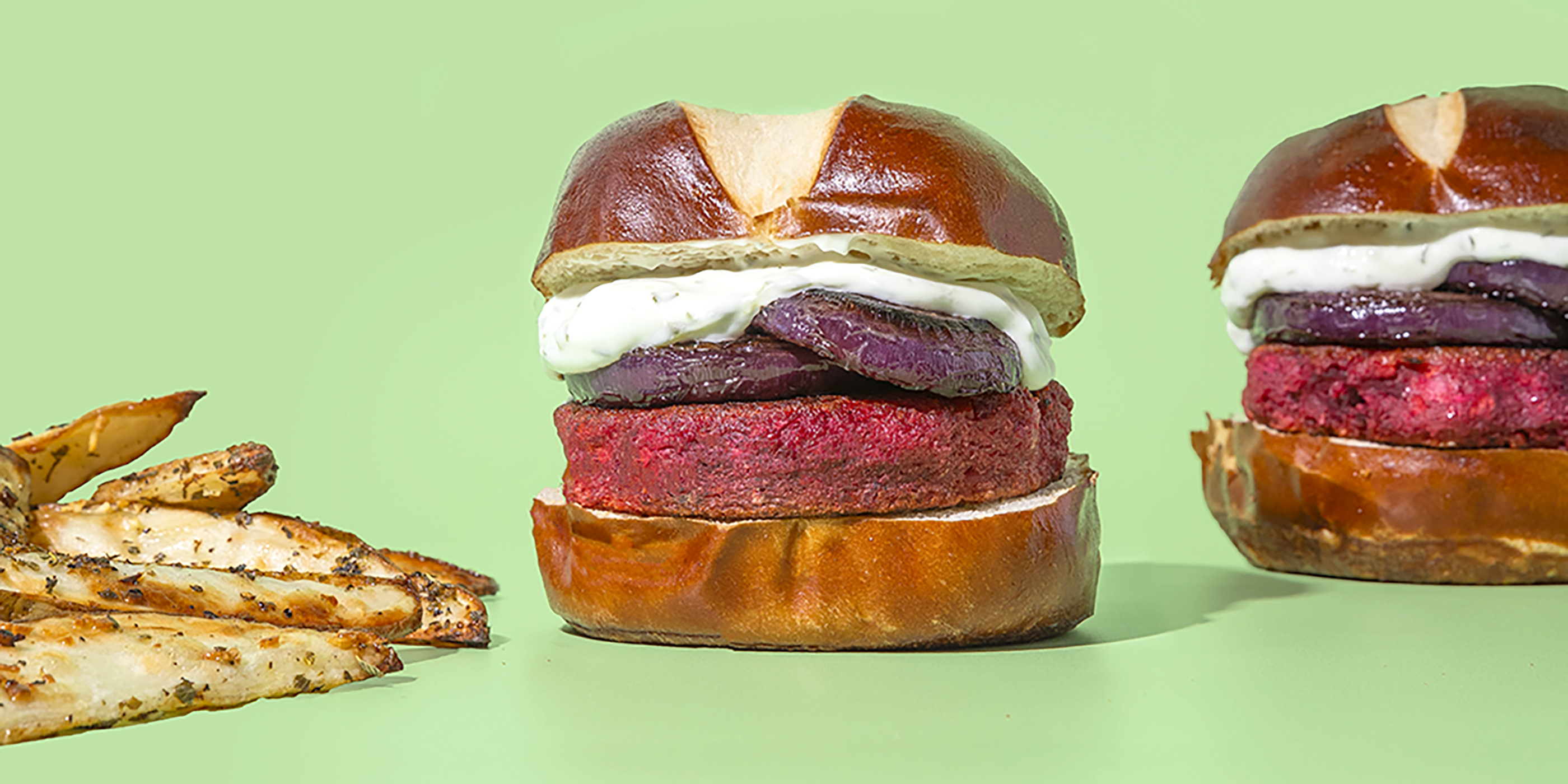 Purple Beet Burgers | Plant-Based Recipes