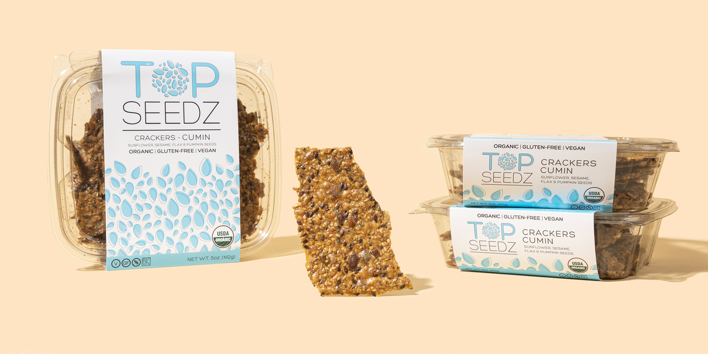 Cumin Crackers | Plant-Based Recipes