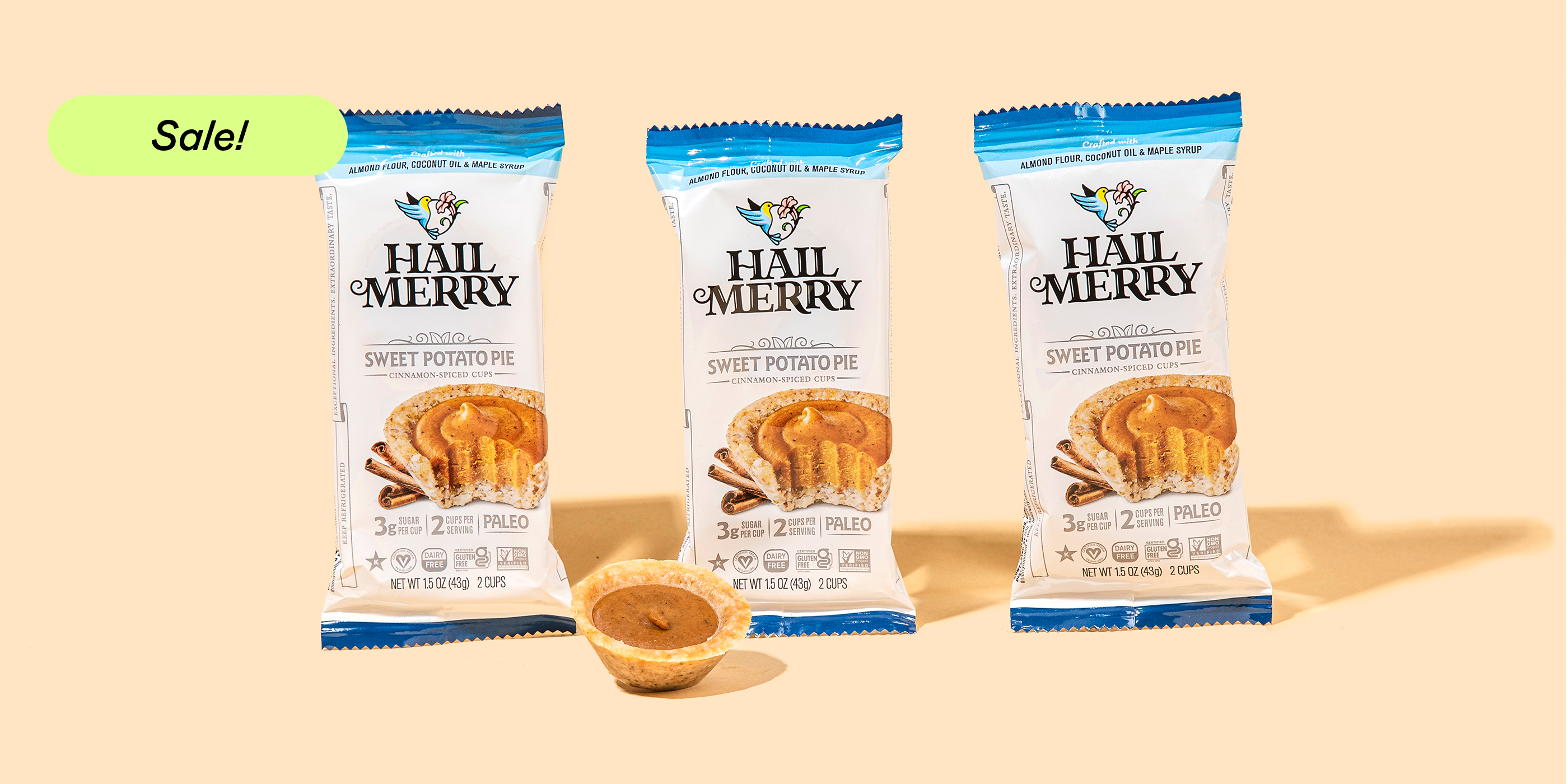 Sweet Potato Pie Cups | Plant-Based Recipes