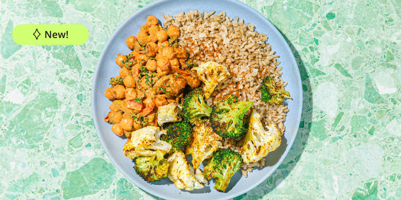 Shawarma-Spiced Broc n’ Cauli | Plant-Based Recipes