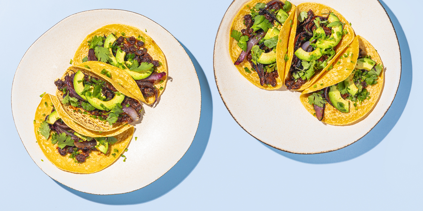 Mango Mojo Black Bean Tacos | Plant-Based Recipes