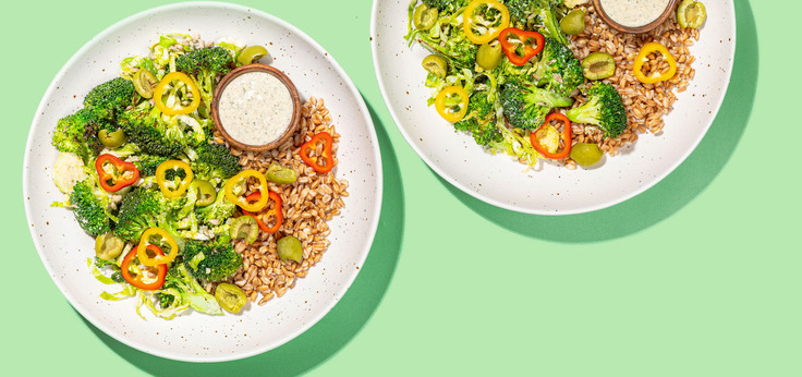 Sprouting Broccoli Salads | Plant-Based Recipes