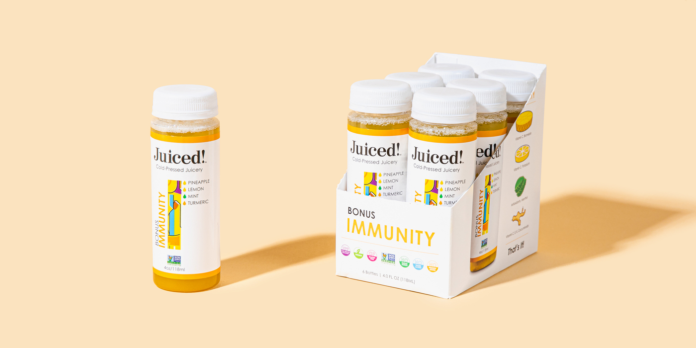 Immunity Bonus Shots 6-pack | Plant-Based Recipes