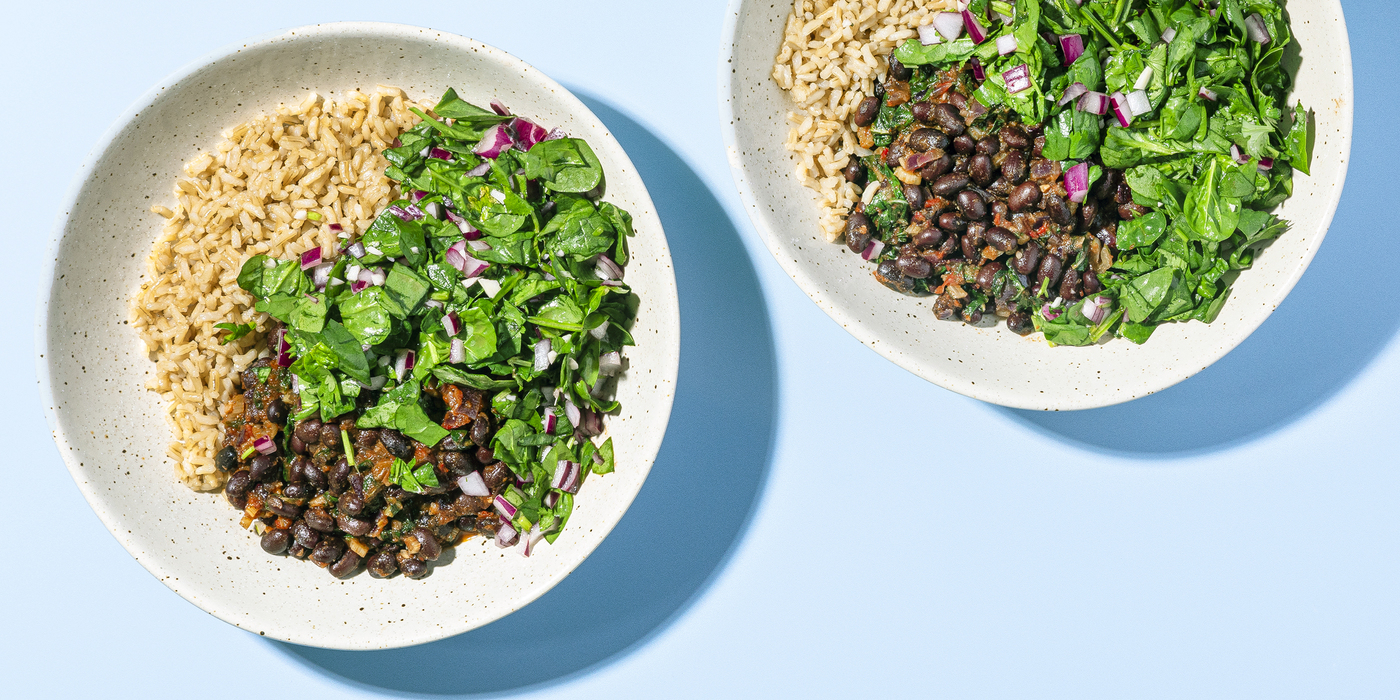 Chipotle Stewed Swiss Chard Bowls | Plant-Based Recipes