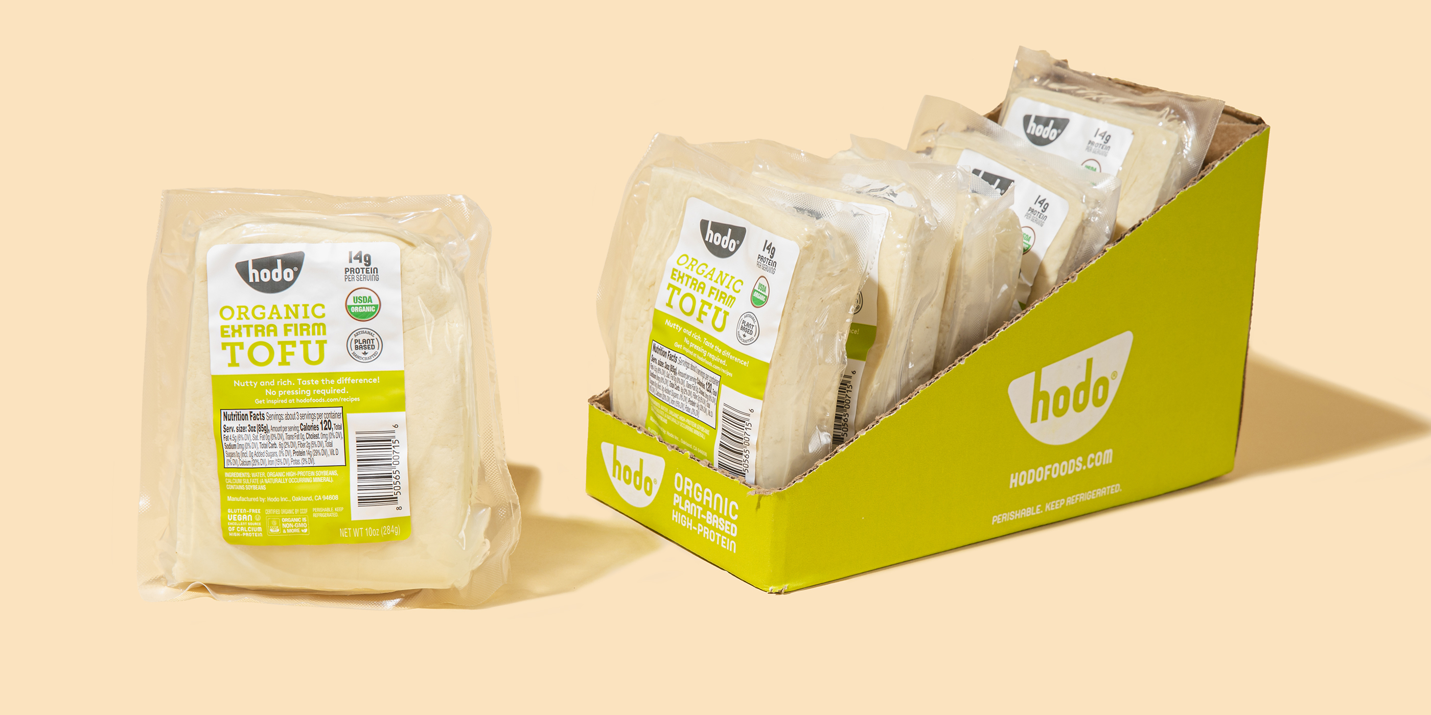 Organic Extra Firm Tofu 6-Pack | Plant-Based Recipes