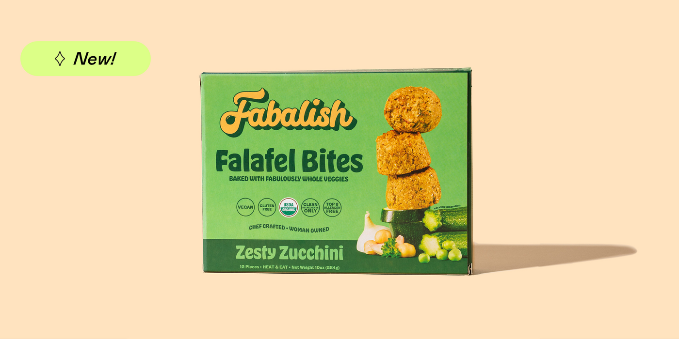 Zesty Zucchini Baked Falafel | Plant-Based Recipes