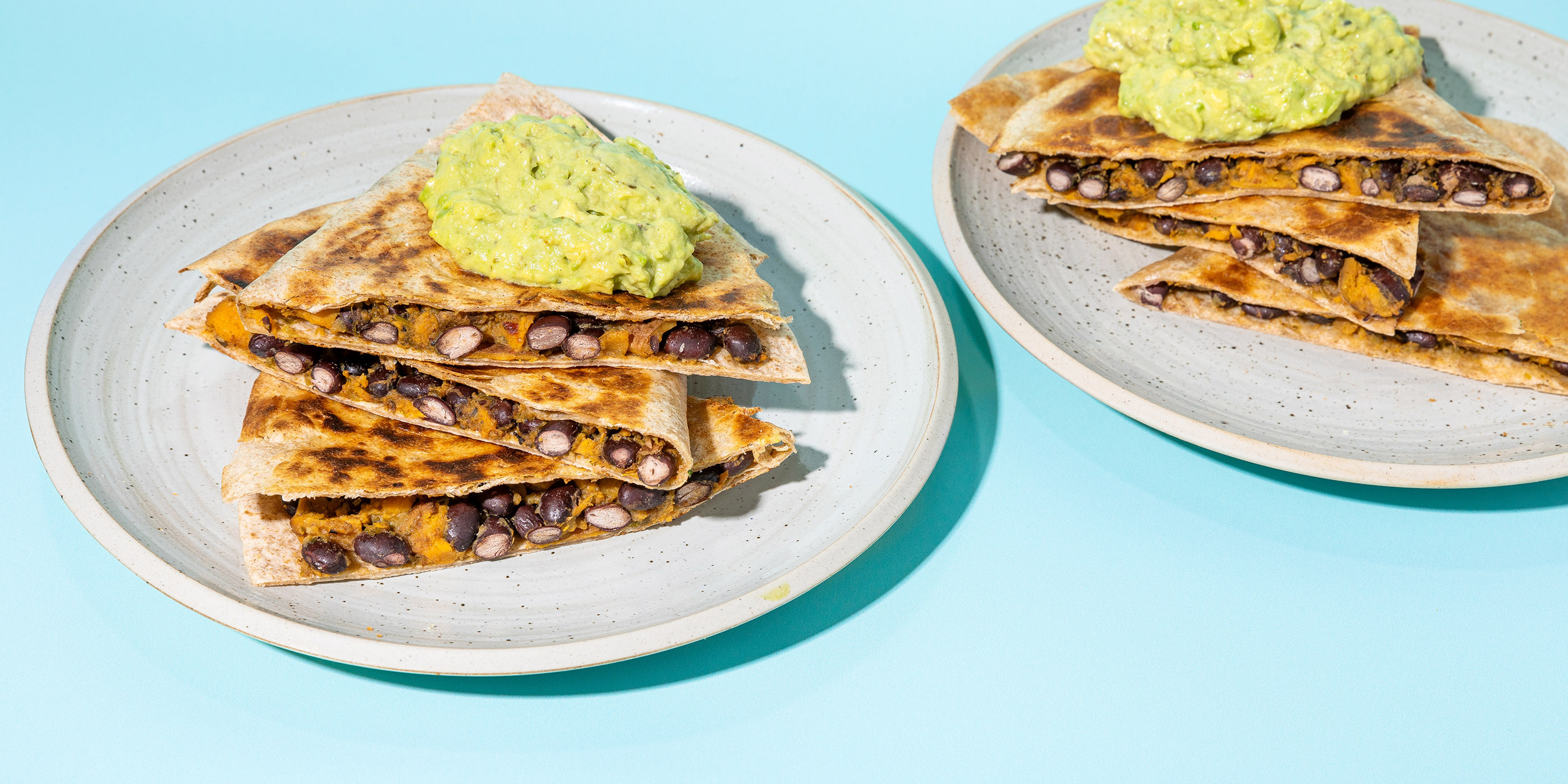 Sweet Potato Black Bean Quesadillas | Plant-Based Recipes