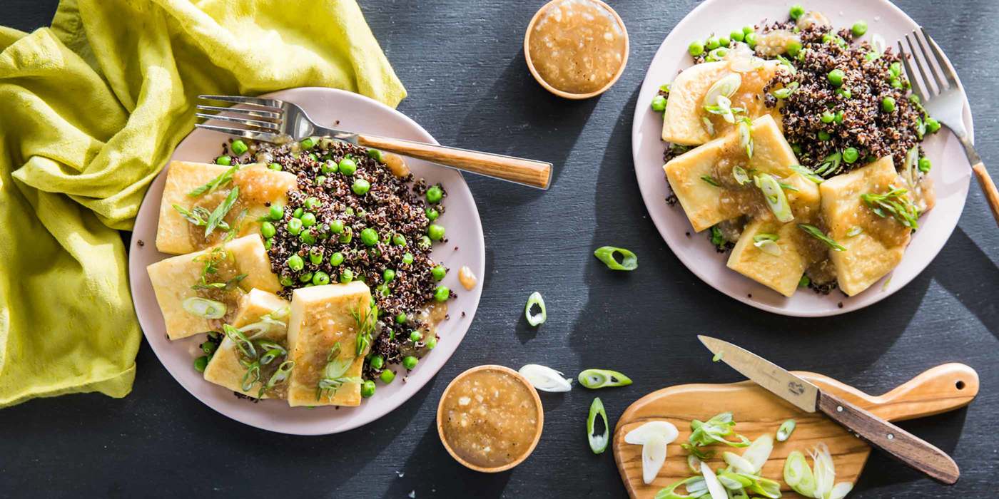 Burmese Shan Tofu | Plant-Based Recipes