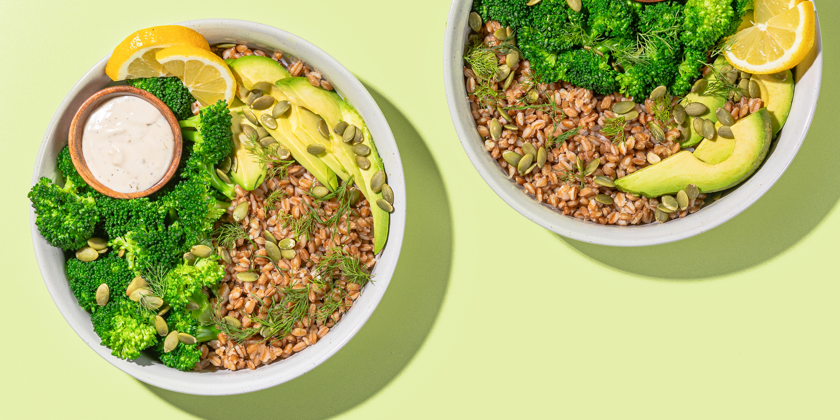 Herby Broccoli Bowls | Plant-Based Recipes