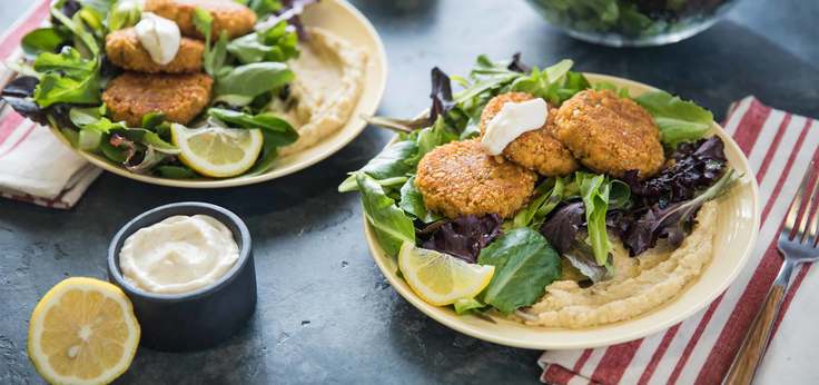 White Bean Hemp Cakes | Plant-Based Recipes