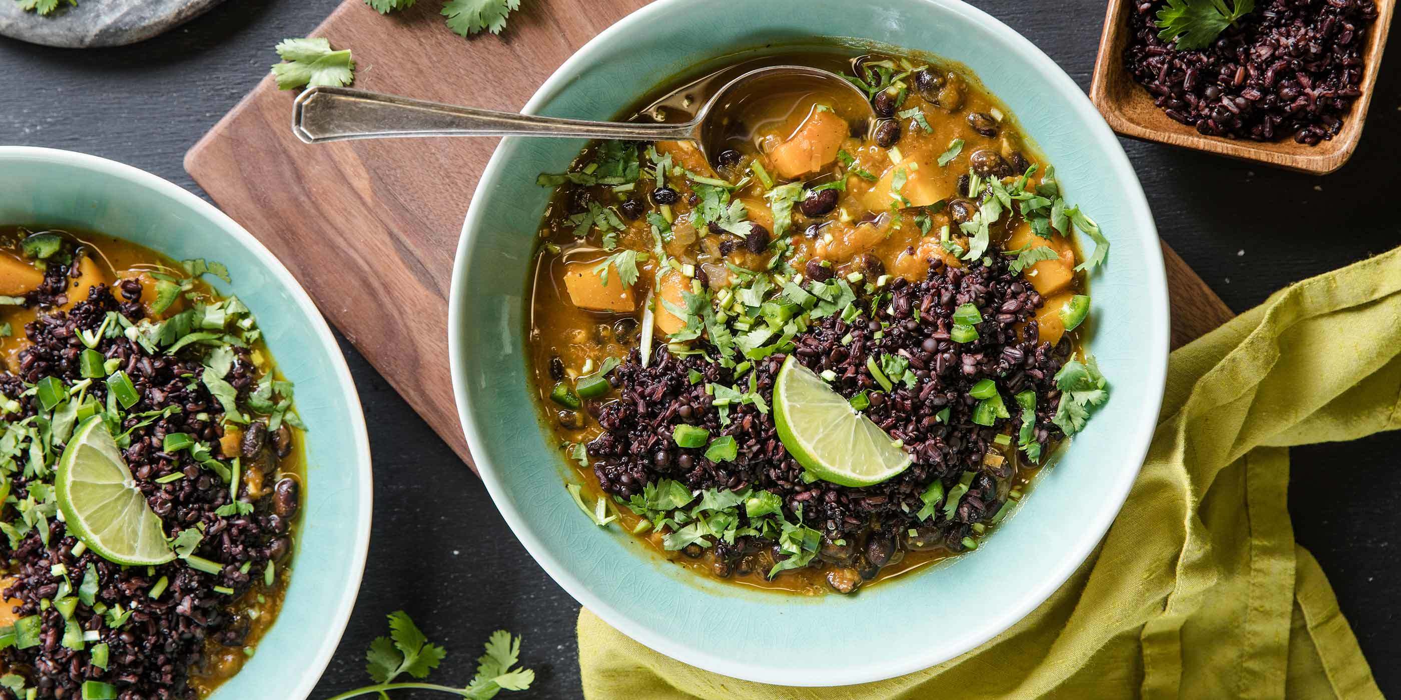 Pumpkin Black Bean Soup | Plant-Based Recipes