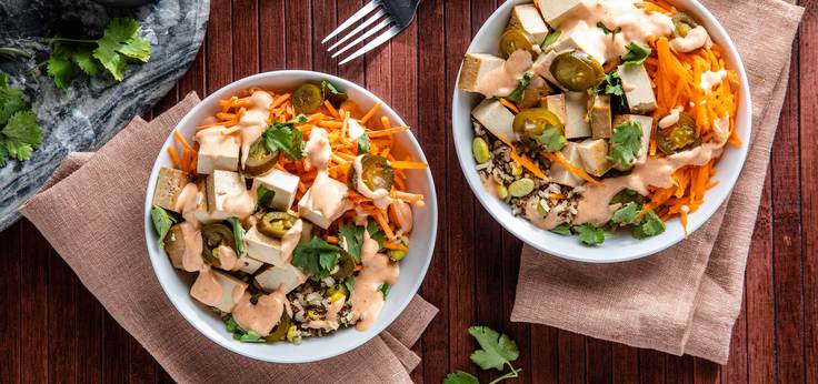 Banh Mi Wraps | Plant-Based Recipes