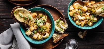 Basque Potato Soup | Plant-Based Recipes