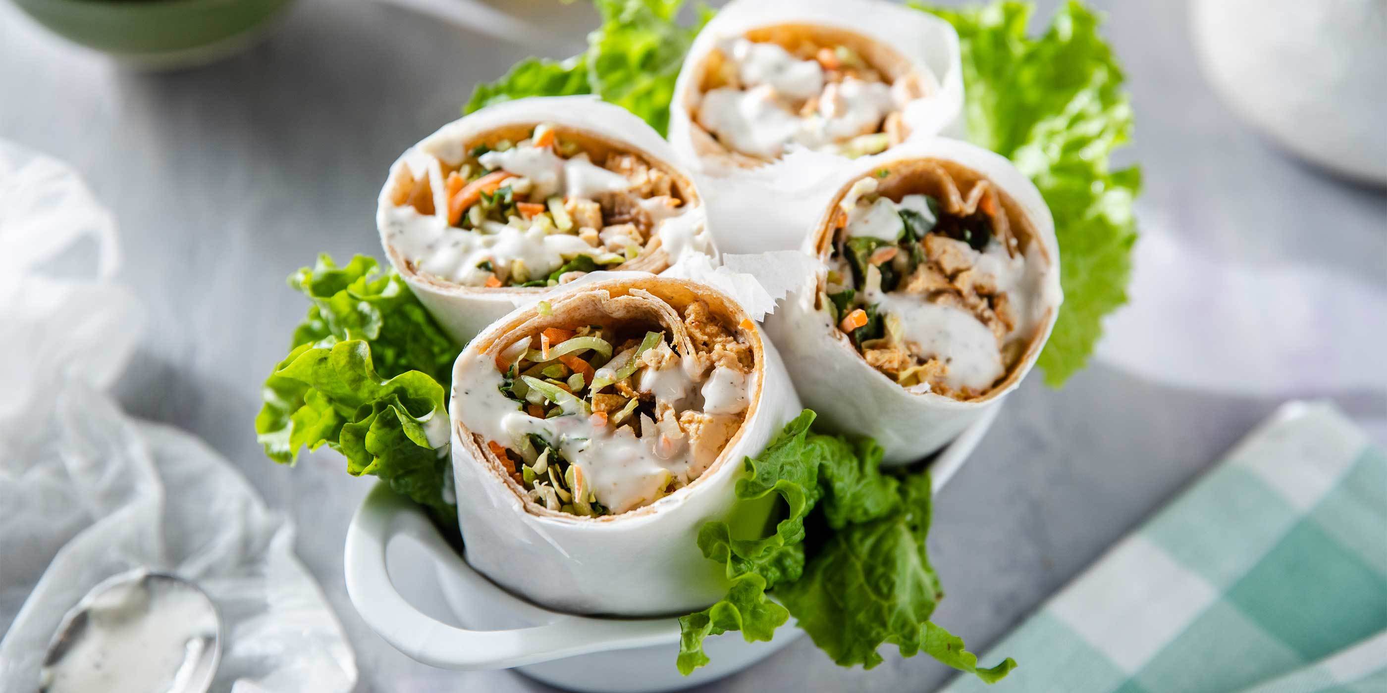 Buffalo Tofu Burritos | Plant-Based Recipes