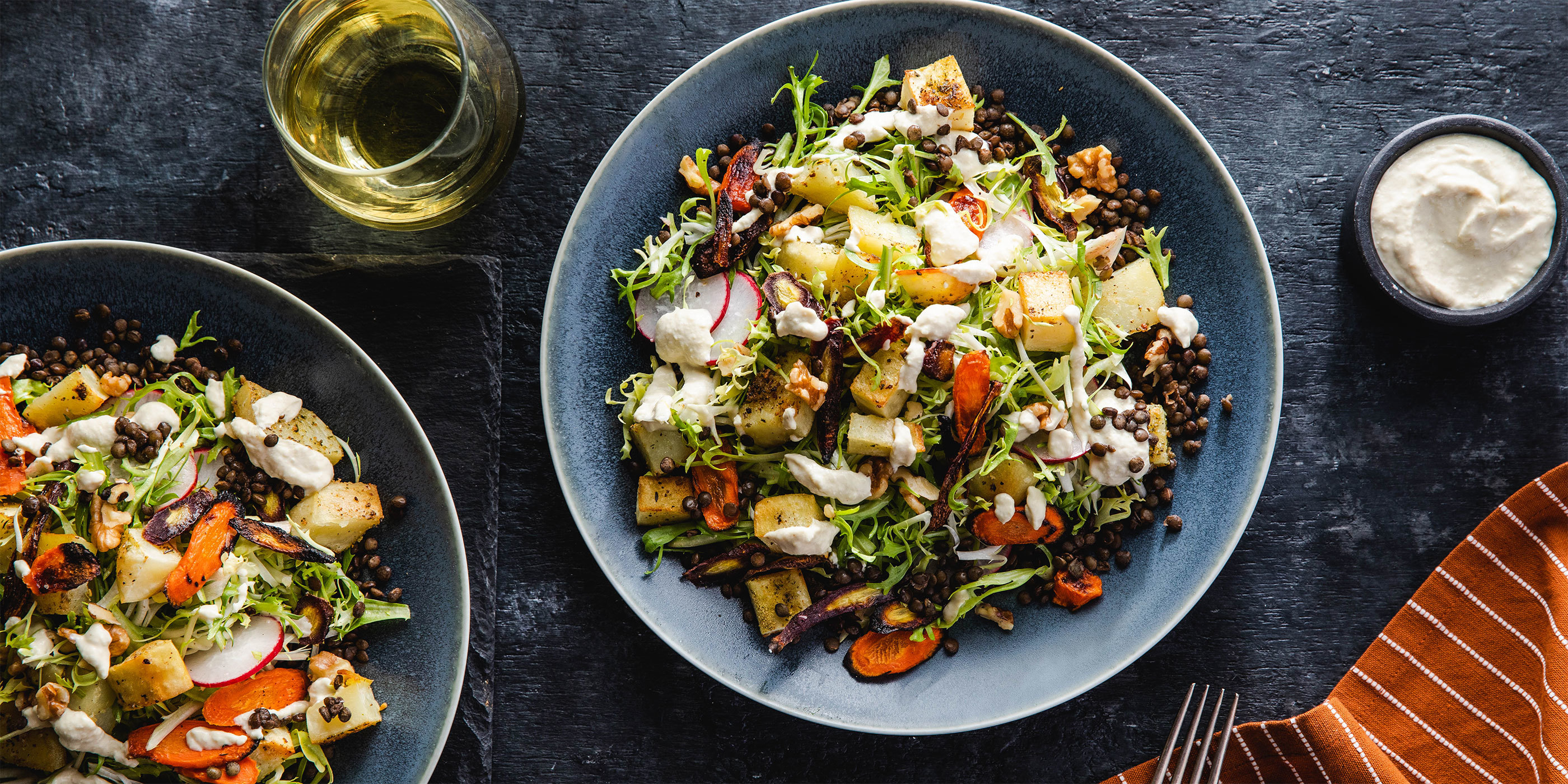 Roasted Root Spring Salad | Plant-Based Recipes