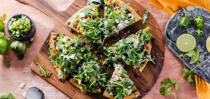 Plantain Tostadas | Plant-Based Recipes