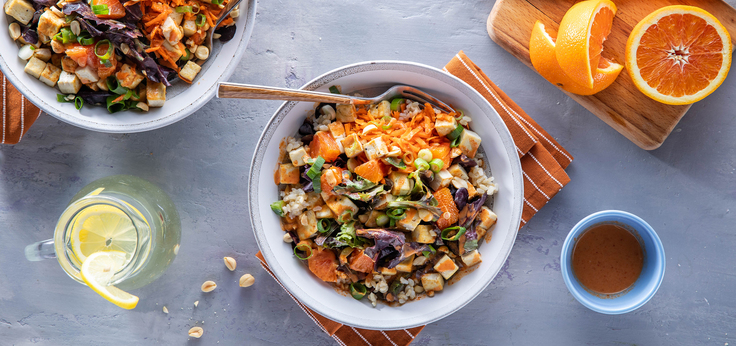 Mango Poke Bowls | Plant-Based Recipes