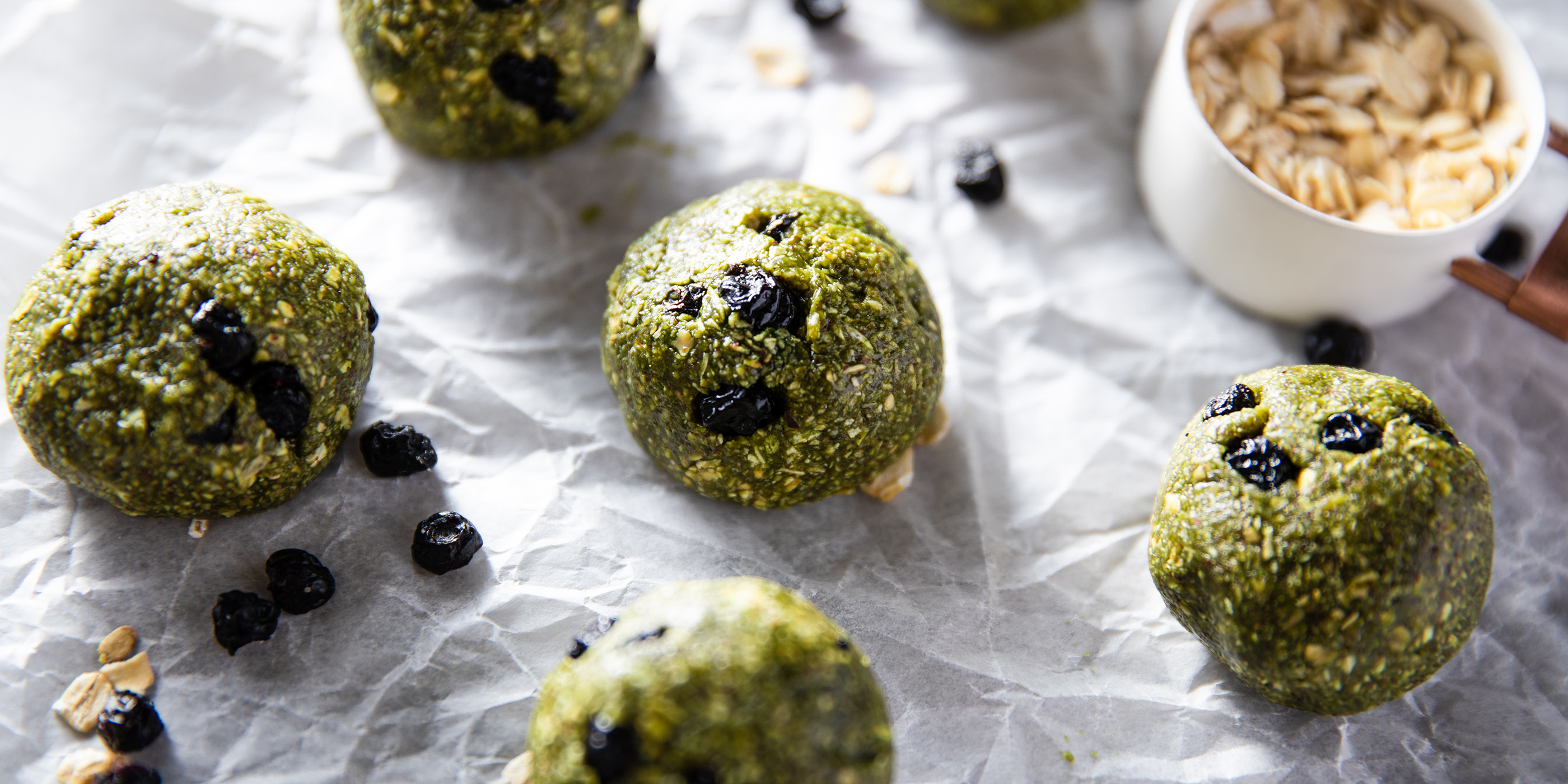 Matcha Earth Bites | Plant-Based Recipes