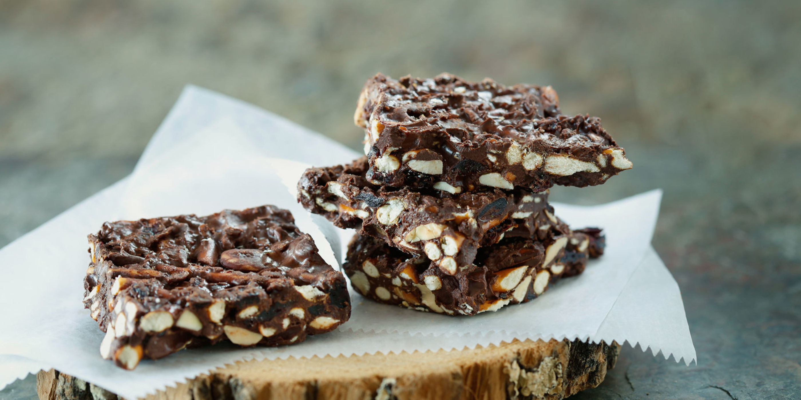 Blueberry Chocolate Trail Mix Bark | Plant-Based Recipes