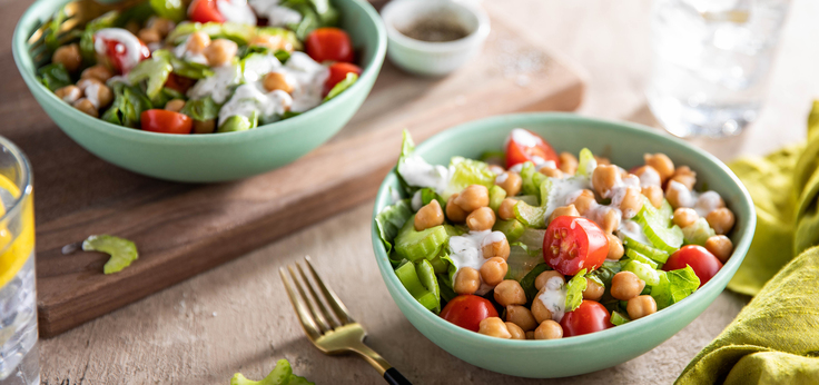 Mezze Salad | Plant-Based Recipes