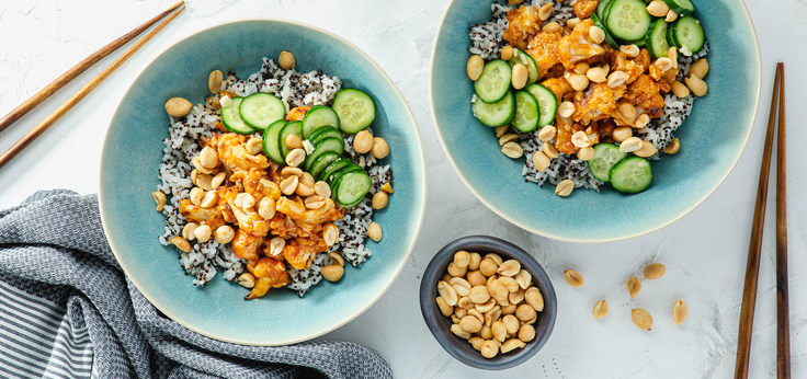 Mango Poke Bowls | Plant-Based Recipes