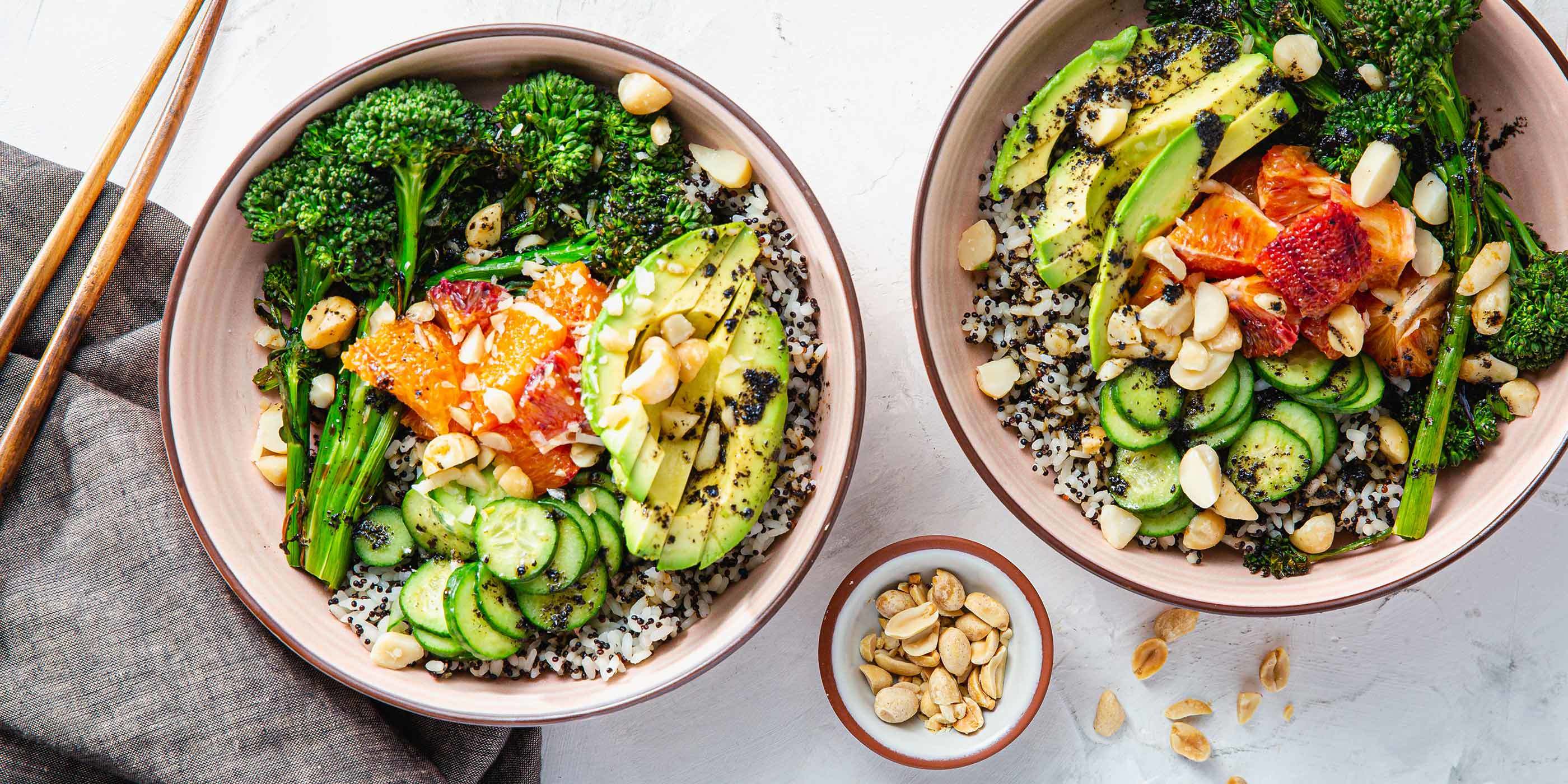 Blood Orange Poke Bowls | Plant-Based Recipes