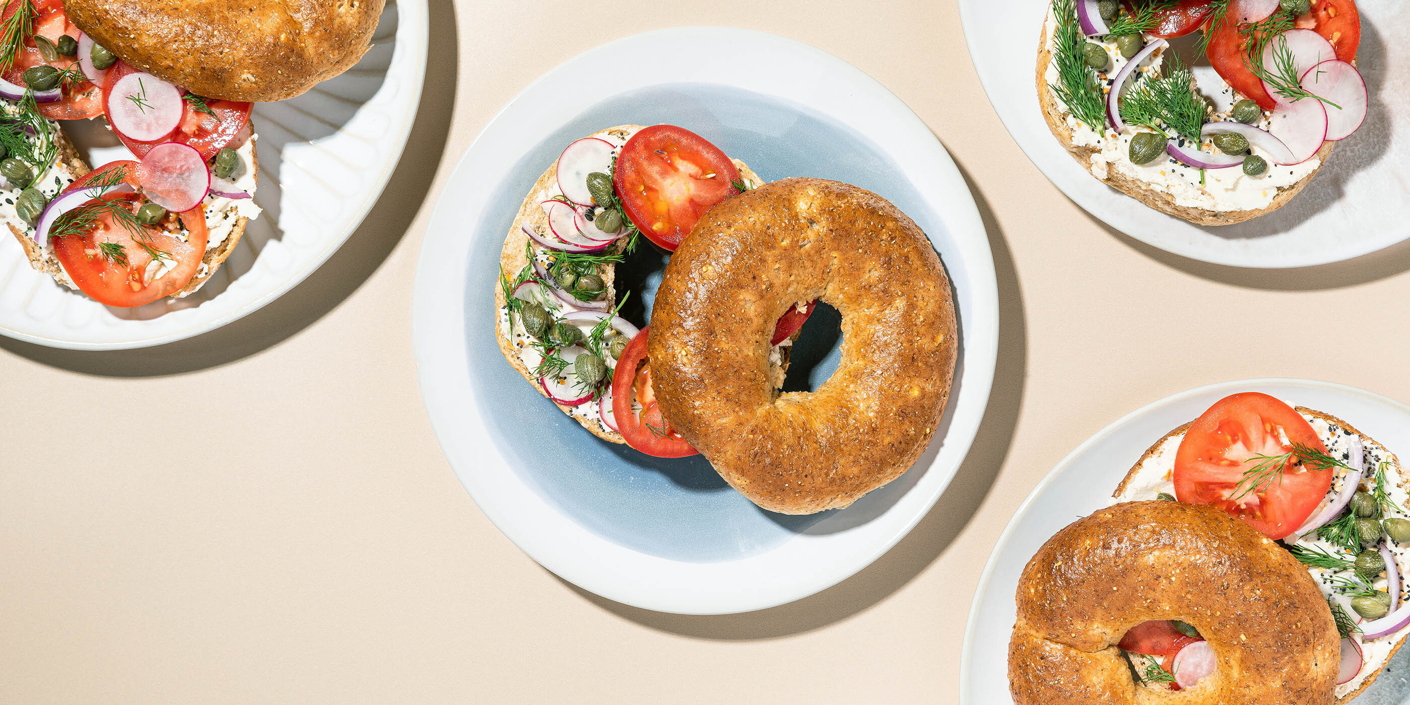 Caper Dill Bagels | Plant-Based Recipes