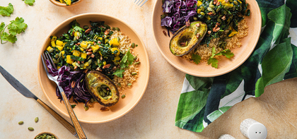 Tropical Grain Bowls | Plant-Based Recipes