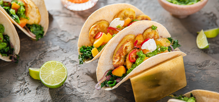Crispy Plantain Tacos | Plant-Based Recipes