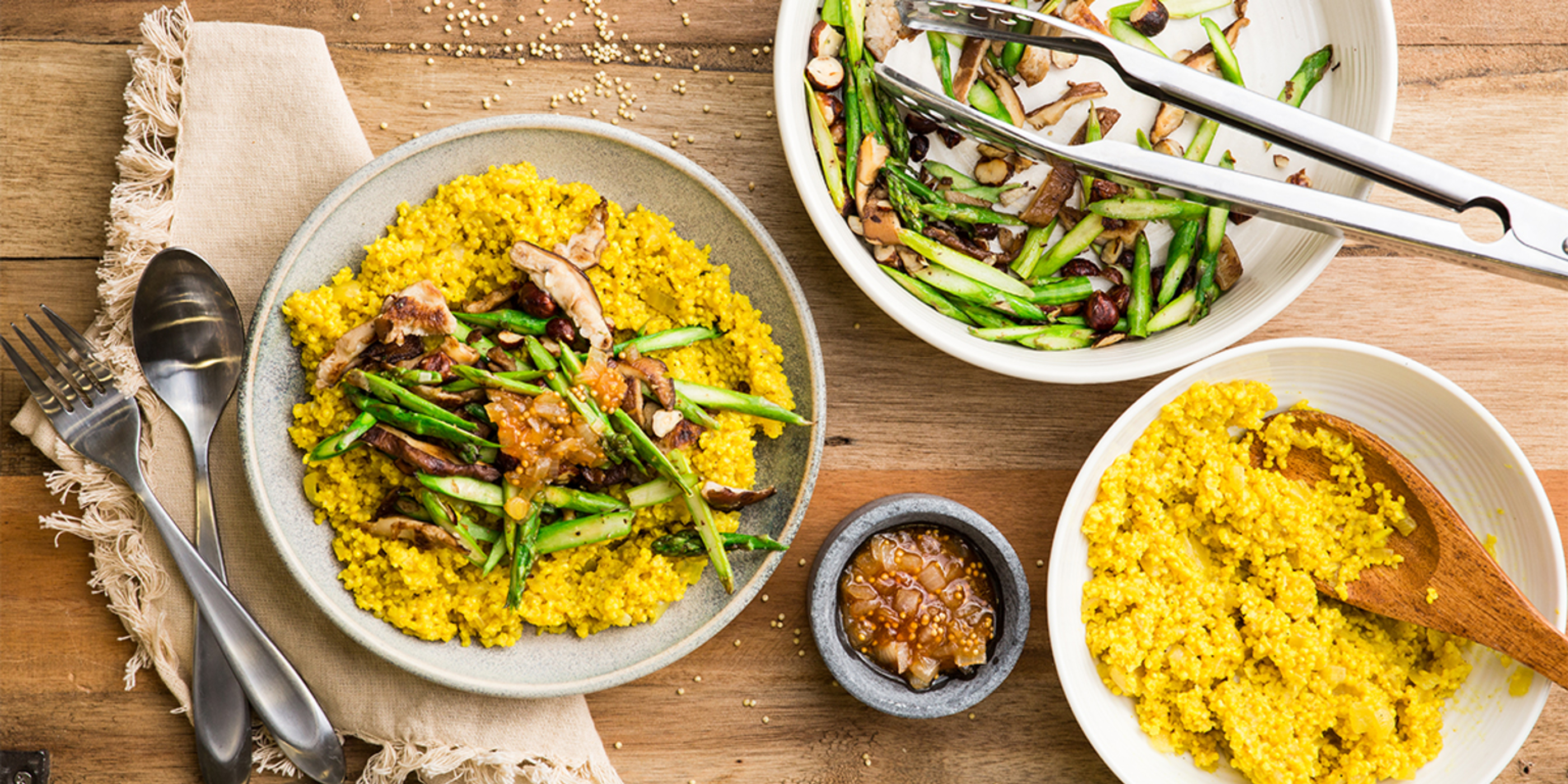 Curried Millet | Plant-Based Recipes