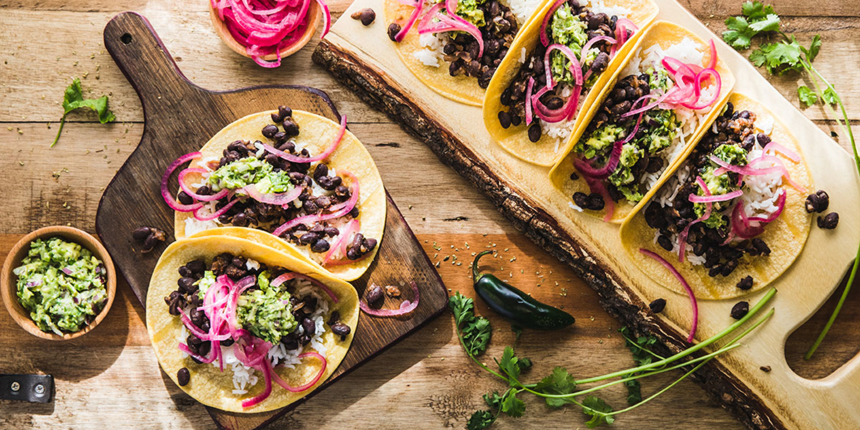 Cuban-Style Black Bean Tacos | Plant-Based Recipes