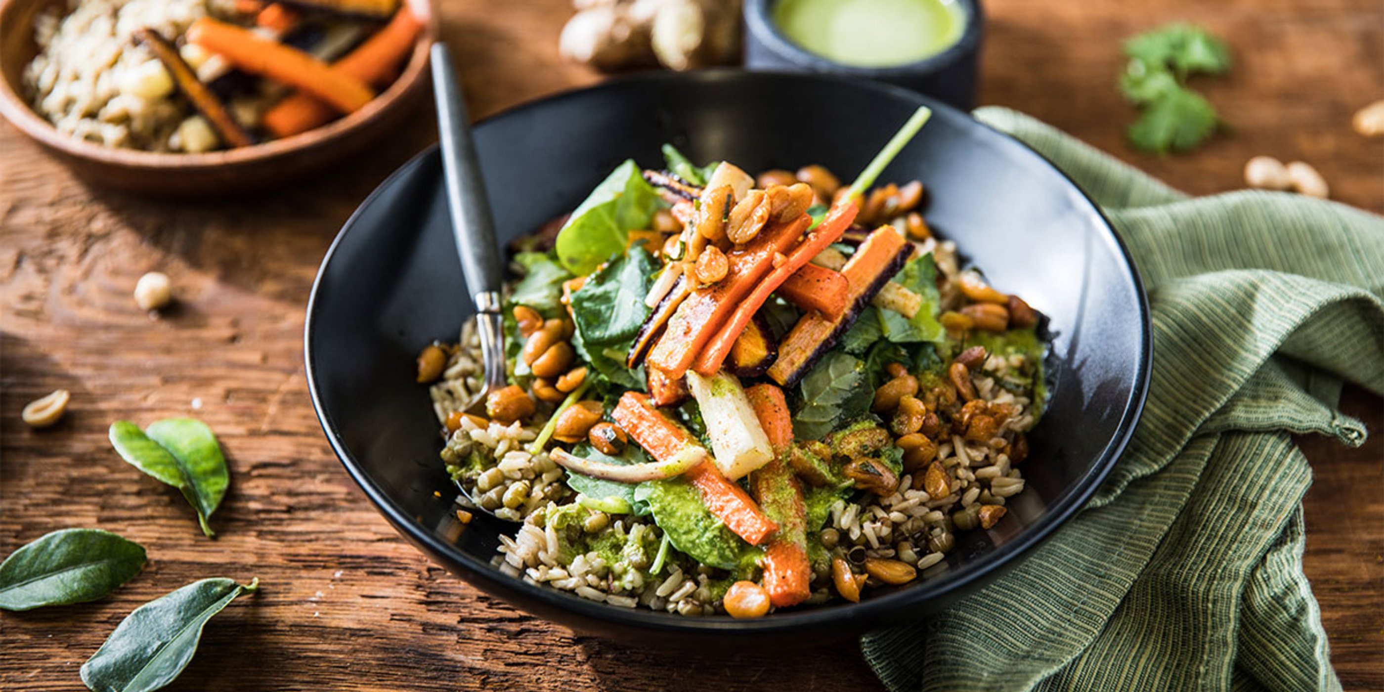 Fusion Rice Bowl | Plant-Based Recipes