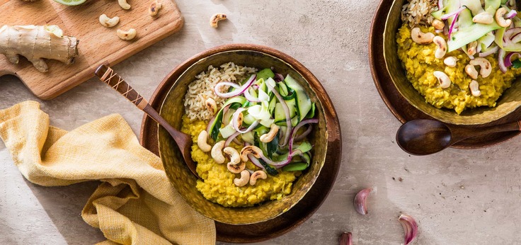 Mung Bean Chaat | Plant-Based Recipes