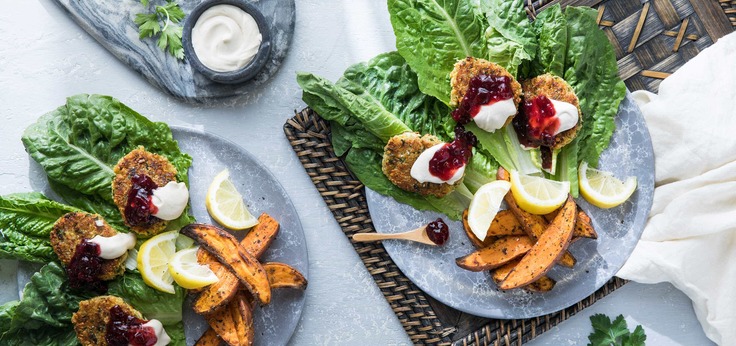 Grape Leaf Mezze Bowls | Plant-Based Recipes