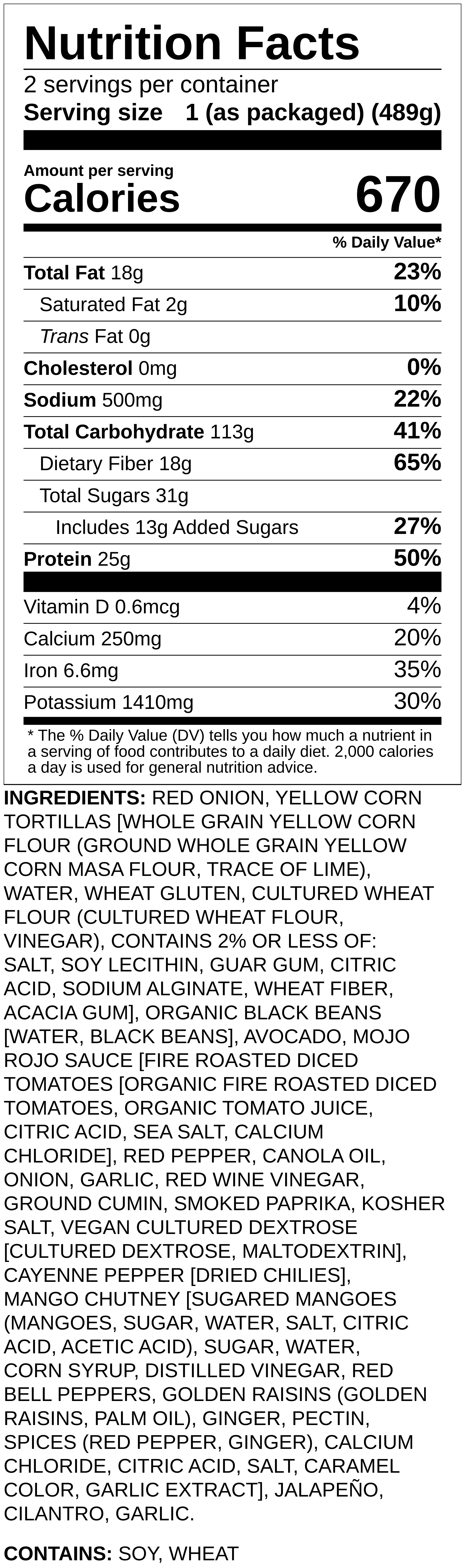 Mango Mojo Black Bean Tacos | Plant-Based Recipes