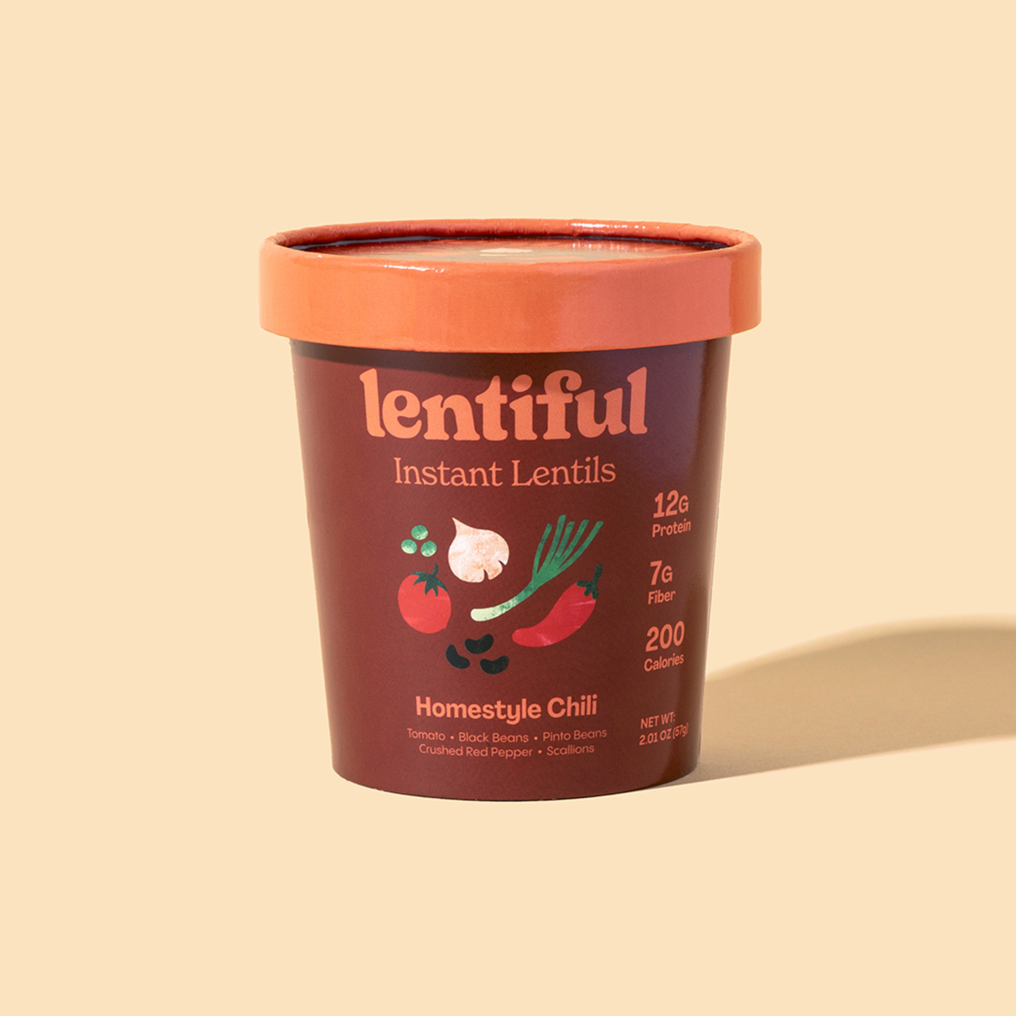 Homestyle Chili Instant Lentils | Plant-Based Recipes