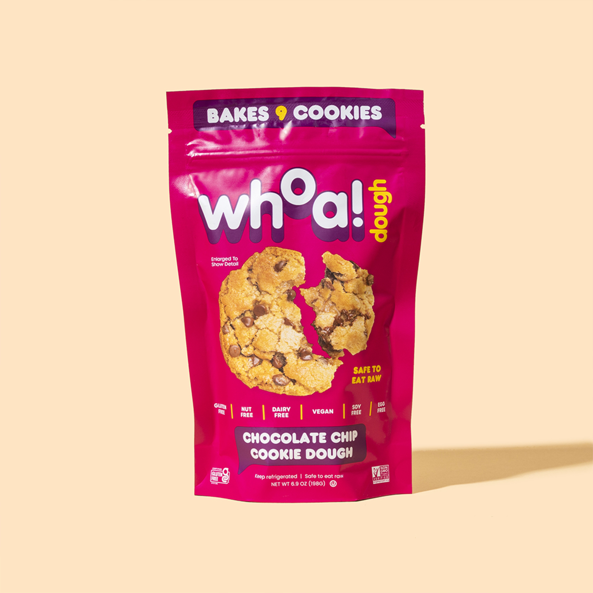 Bakeable Chocolate Chip Cookie Dough | Plant-Based Recipes