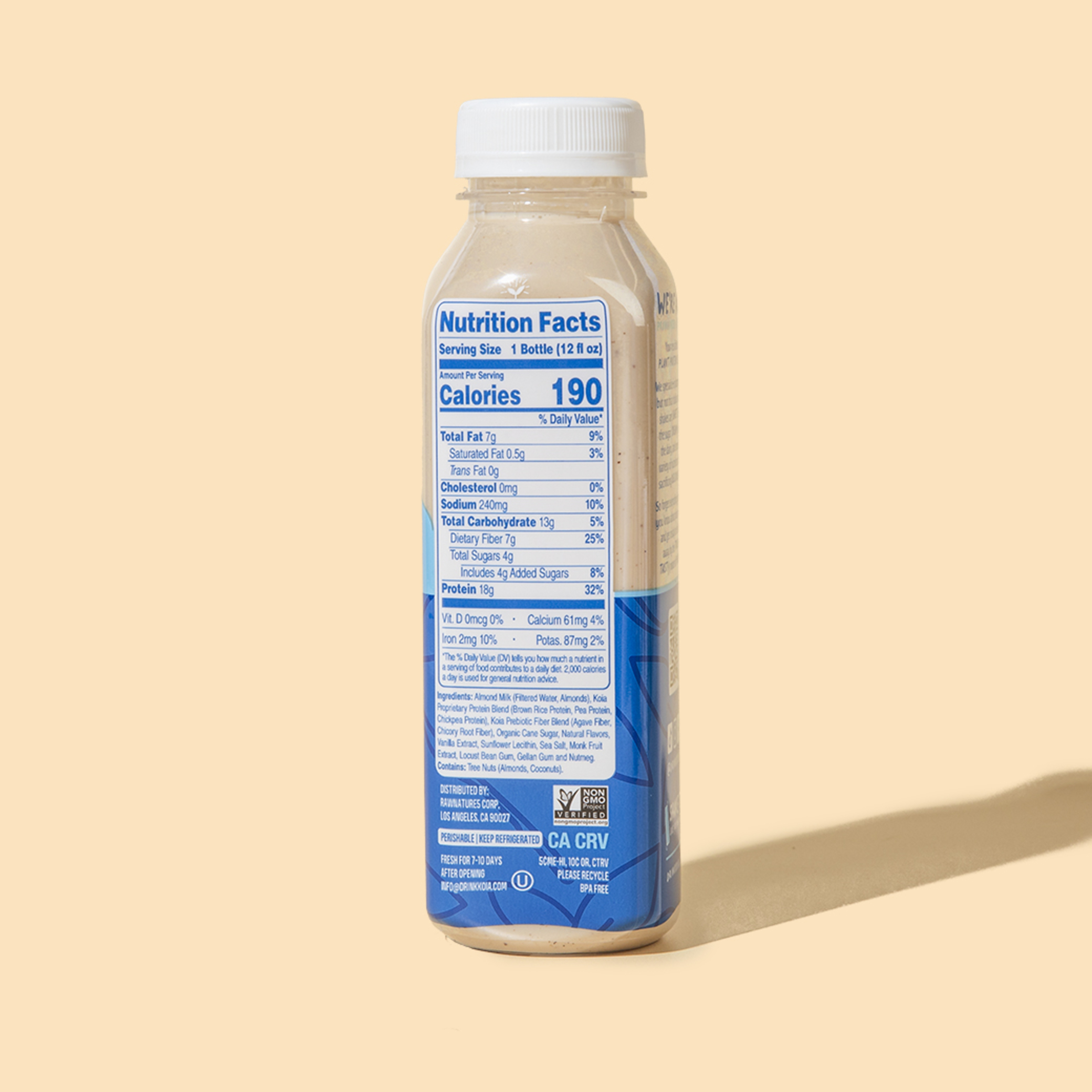 Vanilla Bean Protein Shake | Plant-Based Recipes