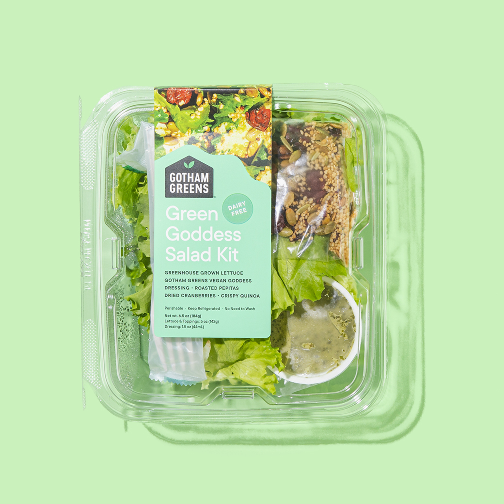 Gotham Greens’ Green Goddess Salad | Plant-Based Recipes
